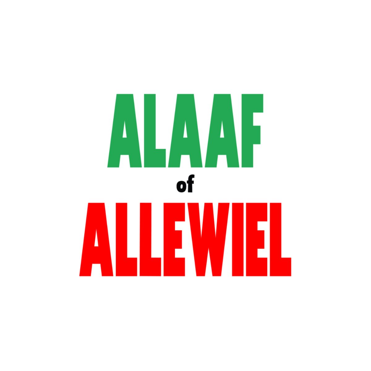 Alaaf of allewielherbruikbare raamstickers
